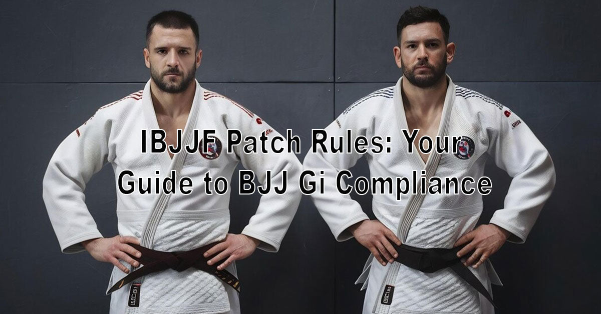 IBJJF Patch Rules: Your Guide to BJJ Gi Compliance – Buy Bjj